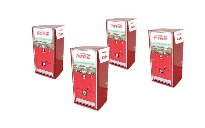 CMW - 1970s Coke Machines - pkg(4) - 221-20248