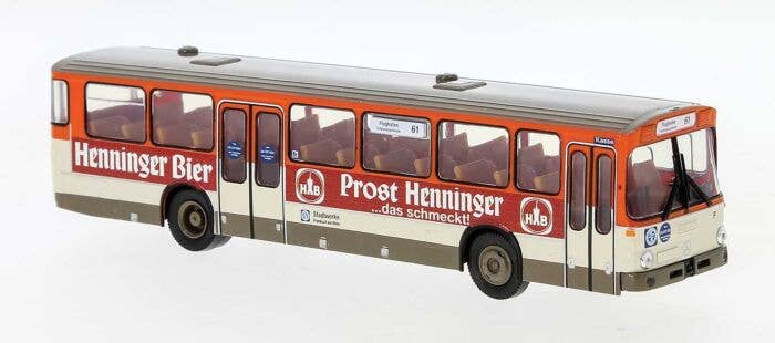 Brekina - 1970s Mercedes-Benz O 307 Bus - Assembled - Frankfurt ...