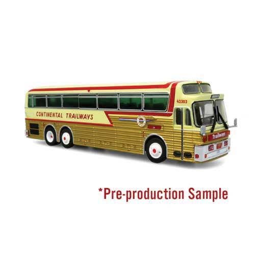 Iconic Replicas - 1971 Eagle Model 05 Bus - Assembled - Trailways ...