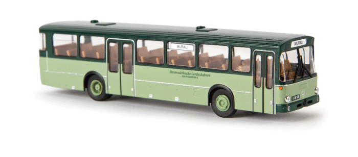 Brekina - 1972-1987 Mercedes-Benz O 307 Bus - Assembled ...