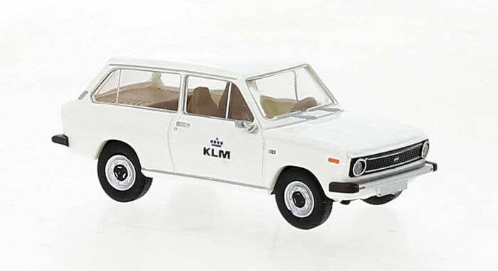 Brekina - 1972 DAF 66 Station Wagon - Assembled - KLM (white, black ...