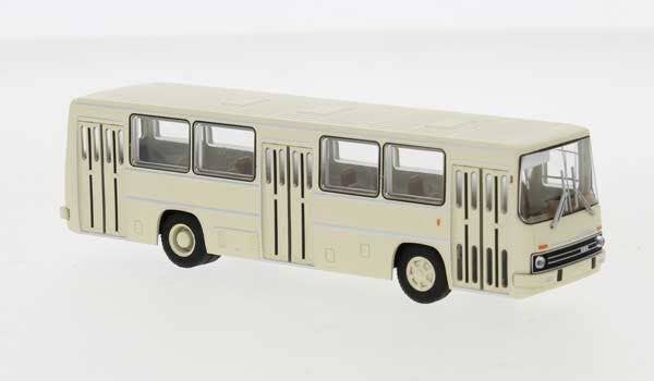 Brekina - 1973 Ikarus 260 Bus - Assembled - Ivory - 175-59803