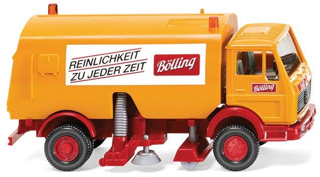 Wiking - 1973 Mercedes-Benz Street Sweeper - Assembled - Bolling ...