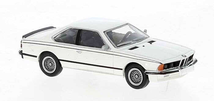 Brekina - 1977 BMW 635i 2-Door - Assembled - White - 175-24358