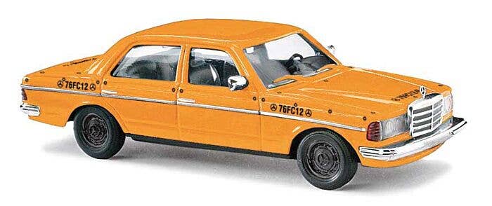 Busch - 1977 Mercedes Benz W123 Sedan - Assembled - Orange (weathered ...