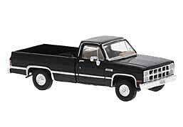 Brekina - 1981 GMC Sierra Grande Pickup Truck - Assembled - Black - 175 ...