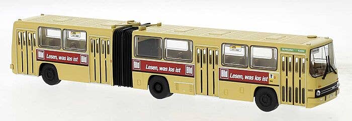 Brekina - 1985 Ikarus 280.02 Articulated Bus - Assembled - BVG, Germany ...