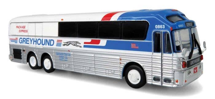 Iconic Replicas - 1986 Eagle Model 10 Bus - Assembled - Greyhound ...