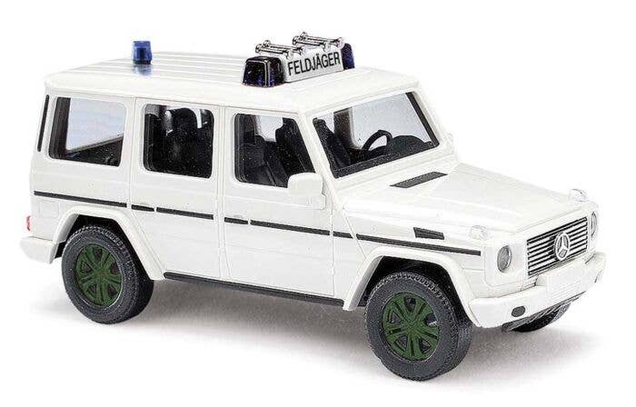 Busch - 1990 Mercedes-Benz G-Klasse SUV - Assembled - Feldjager (white ...