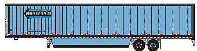 Ttrainworx - 1990s 53' Van Trailer - Assembled - Werner #48243 (1990s ...