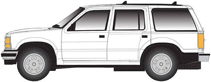 Atlas - 1993 Ford(R) Explorer w/Rotary Beacon (Non-Operating ...