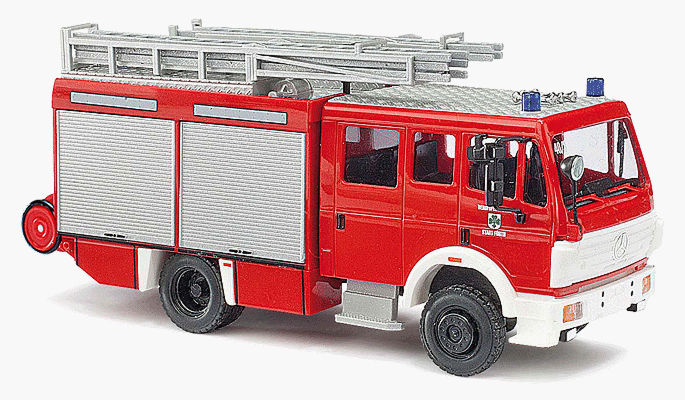 Busch - 1994 Mercedes-Benz MK94 1224 Fire Truck w/Accessories ...
