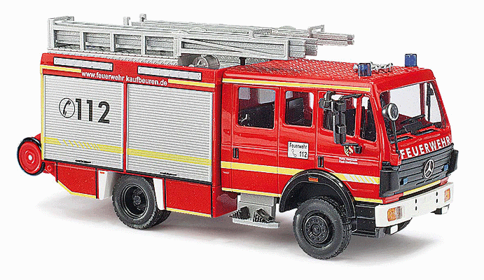 Busch - 1994 Mercedes-Benz MK94 1224 Fire Truck w/Accessories ...
