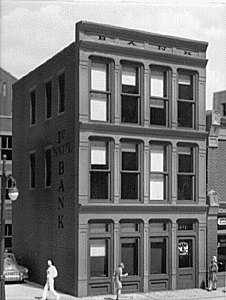 DPM - 1st National Bank - 3 x 4-1/2" 7.7 x 11.5cm - 243-118