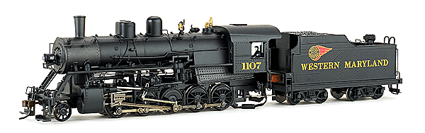 Bachmann - 2-10-0 Russian Decapod w/Sound & DCC - Spectrum(R) - Western Maryland #1107 - 160-84303