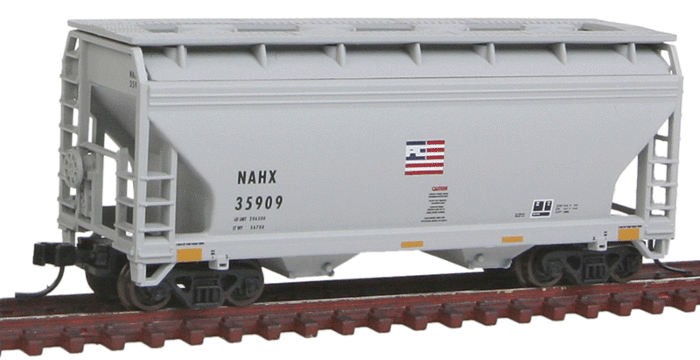 Atlas Trnm - 2-Bay Centerflow Hopper - Ready to Run - GE Railcar ...