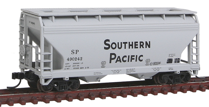 Atlas Trnm - 2-Bay Centerflow Hopper - Ready to Run - Southern Pacific ...