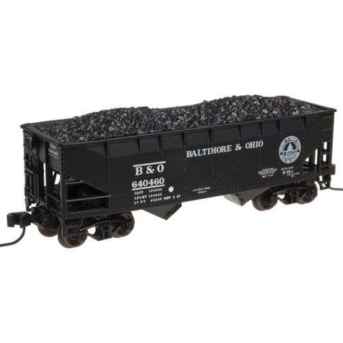 Atlas - 2-Bay Offset-Side Hopper w/Flat Ends & Load - Ready to Run ...