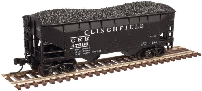 Atlas - 2-Bay Offset-Side Hopper w/Load 3-Pack - Ready to Run - Master ...