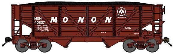 Bluford - 2-Bay War-Emergency Composite Hopper with Coal Load - Ready ...