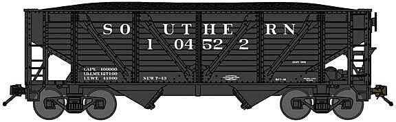 Bluford - 2-Bay War-Emergency Composite Hopper with Coal Load - Ready ...