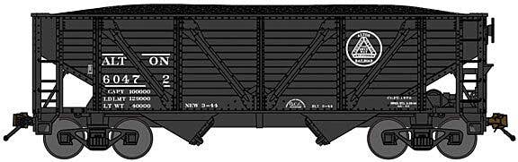 Bluford - 2-Bay War-Emergency Composite Hopper w/Load 2-Pack - Ready to ...