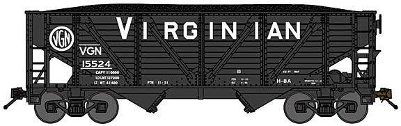 Bluford - 2-Bay War-Emergency Composite Hopper w/Load 3-Pack - Ready to ...