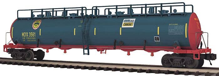 MTH - 20,000-Gallon 4-Compartment Tank Car - 3-Rail - Ready to Run - Premier(R) - MCVX (Safety ...