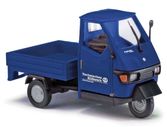 Busch - 2006 Piaggio Ape 50 3-Wheel Pickup Truck - Assembled - THW ...
