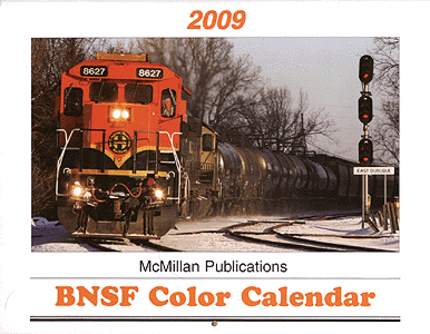 McMillan - 2009 Color Calendar - BNSF - 51-149