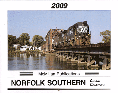 McMillan - 2009 Color Calendar - Norfolk Southern - 51-151