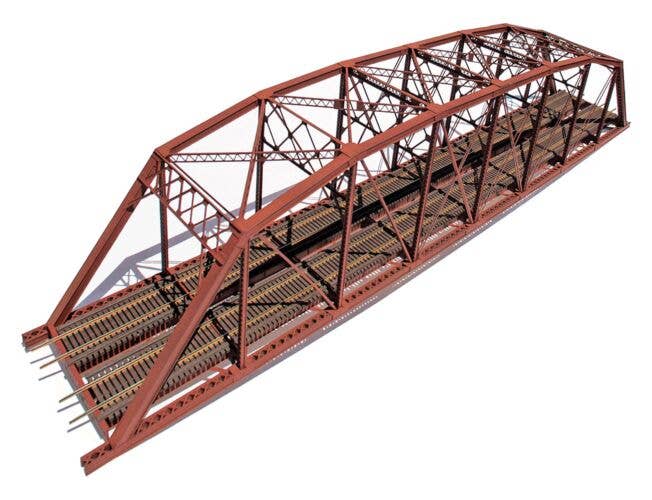 Cent Cal - 200' Double-Track Heavy-Duty Laced-Parker-Truss Bridge - Kit ...
