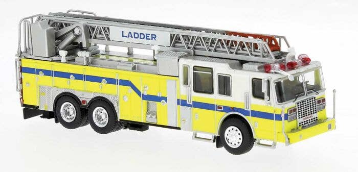 Brekina - 2013 Ferrara Ultra Fire Ladder Truck - Assembed - Yellow ...