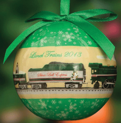 Lionel - 2013 Lionel Silver Bell Express Christmas Ornament - 3" 7.6cm ...