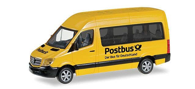 Herpa - 2013 Mercedes-Benz Sprinter High-Roof Passenger Van - Assembled ...