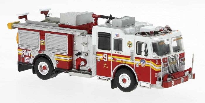 Brekina - 2015 KME Severe Service Fire Truck - Assembed - New York Fire ...