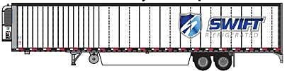 Ttrainworx - 2017 53' Reefer Trailer - Assembled - Swift #20108 (2017 ...