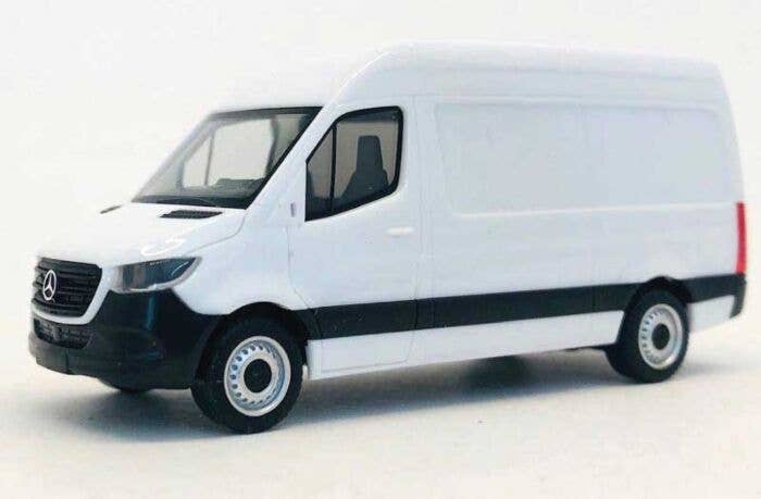 Herpa - 2018 Mervedes-Benz Sprinter High-Roof Cargo Van - Assembled ...