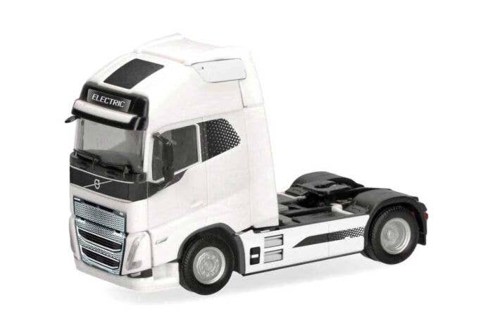 Herpa - 2020 Volvo FH XL Electric - Assembled - White - 326-318655