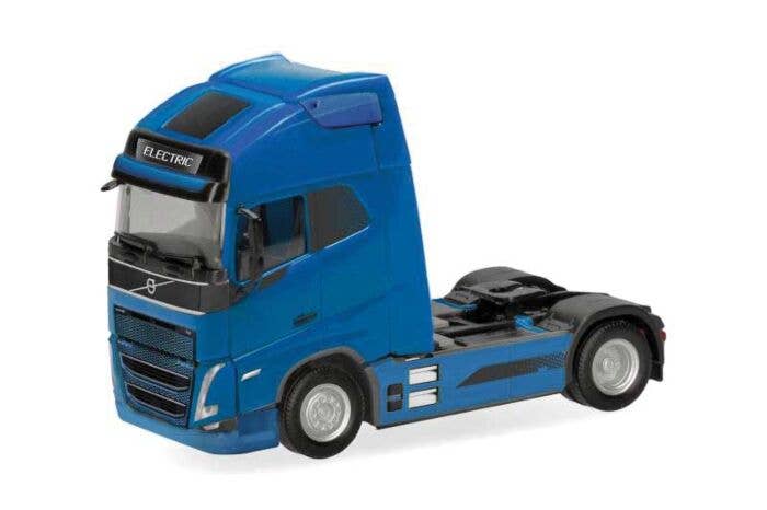Herpa - 2020 Volvo FH XL Electric - Assembled - Blue - 326-318662