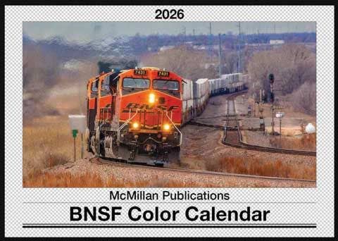 McMillan - 2026 Calendar - BNSF Railway - 51-BNSF26