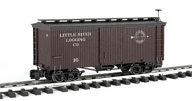 Bachmann - 20' Boxcar - Little River Lumber Company - 160-95355