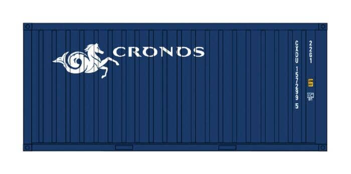 Intermount - 20' Corrugated Container w/Corrugated Doors - Assembled ...