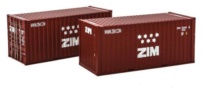 Intermount - 20' Corrugated Container w/Corrugated Doors - Ready to Run ...