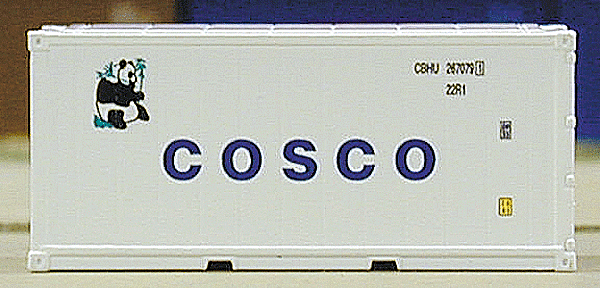 Deluxe - 20' Reefer Container 2-Pack - China Ocean Shipping Co. (COSCO ...