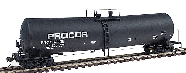Walthers - 23,000 Gallon Funnel-Flow Tank Car Ready-to-Run Single Car ...