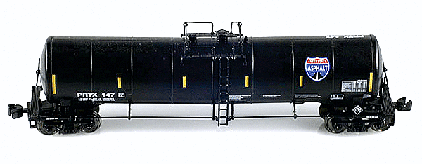 American Z - 23,000 - Gallon Funnel-Flow Tank Car - Ready to Run - PRTX ...
