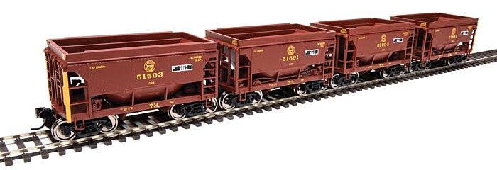 Walthers - 24' Minnesota Taconite Ore Car 4-Pack - Ready To Run ...