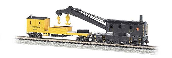 Bachmann - 250-Ton Operating Crane & Boom Car - Pennsylvania Railroad ...
