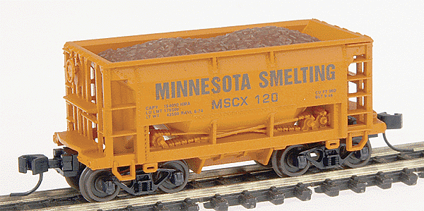 Atlas - 25' 70-Ton Ore Car - Ready-to-Run - Minnesota Smelting #120 ...